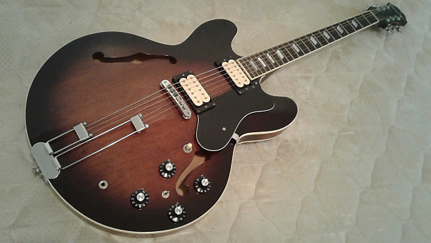 Epiphone Riviera MIJ/Japan 1980/81 with OHSC - near flawless! | Reverb