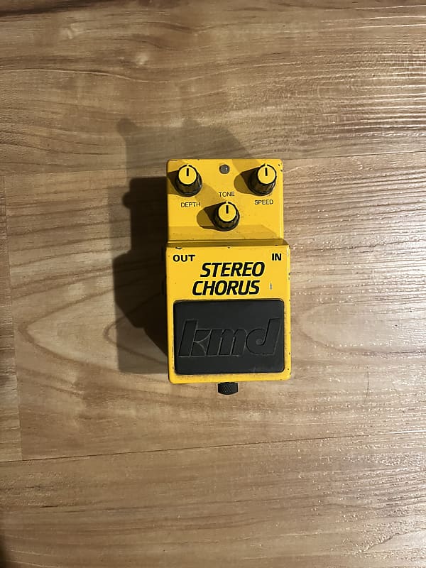 Vintage KMD Stereo Chorus Pedal 1980s | Reverb