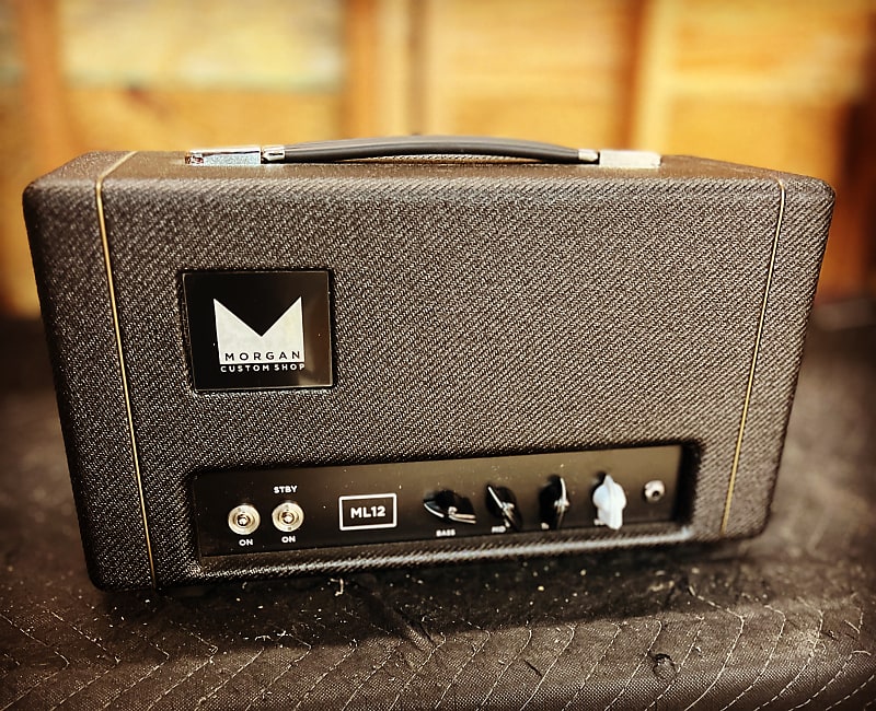 Morgan Amplification ML12 - Black tweed | Reverb