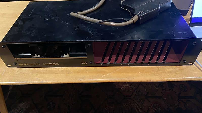 Akai MD280 Sampler Disk Drive - Black | Reverb