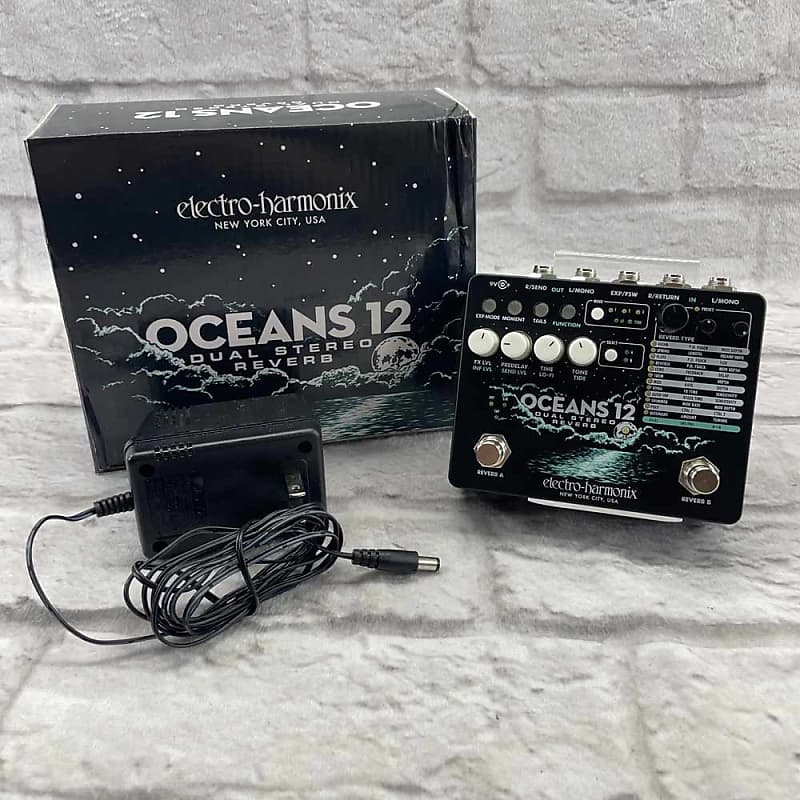 Used: Electro-Harmonix Oceans 12 Dual Stereo Reverb Pedal | Reverb