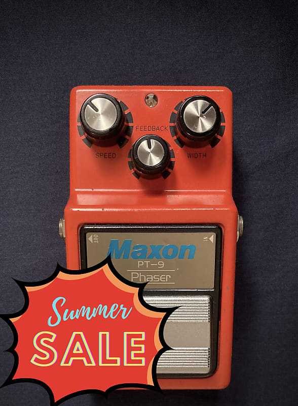 Maxon PT-9 Phaser (Black label) True Vintage 1982 Original | Reverb UK
