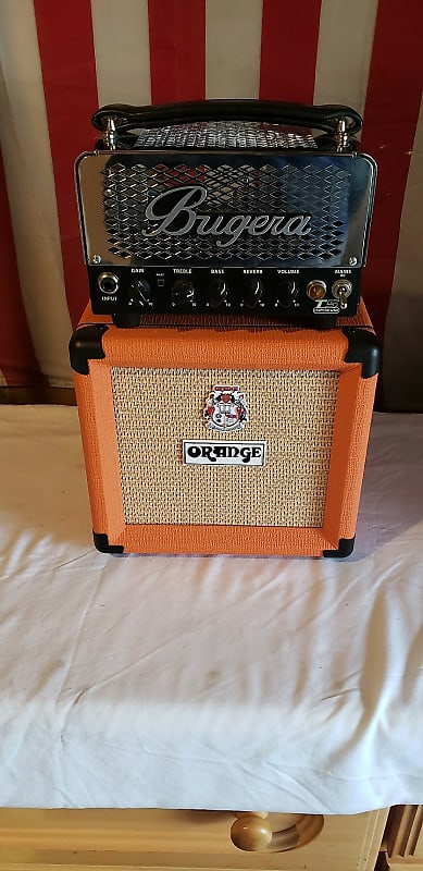 BUGERA/ ORANGE 🍊 T5 INFINIMUM/ ORANGEPPC108 CAB 2020 | Reverb