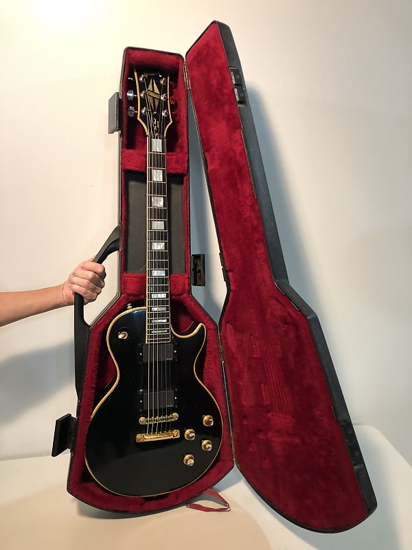 Gibson Les Paul Custom 1970 Black | Reverb