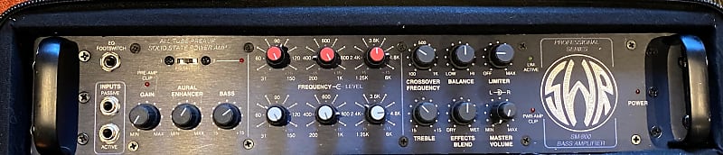 SWR SM - 900 Professional stereo Bass Amplifier | Reverb