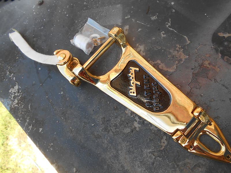 Bigsby B6 Left Handed Tremolo Gold | Reverb