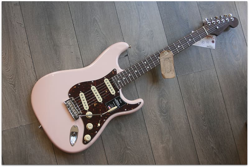 FENDER "Limited Edition American Pro Strat II Shell Pink, | Reverb