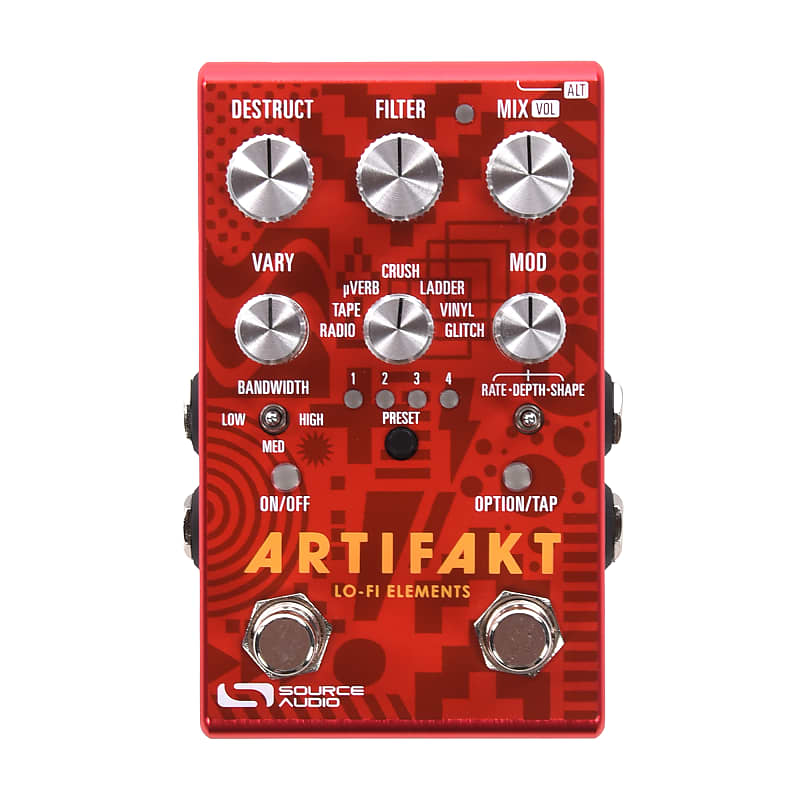 Source Audio Artifakt Lo-Fi Elements Pedal | Reverb