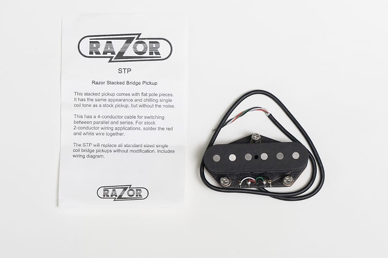 Allparts Razor Telecaster Bridge Pickup Tele Guitar | Reverb