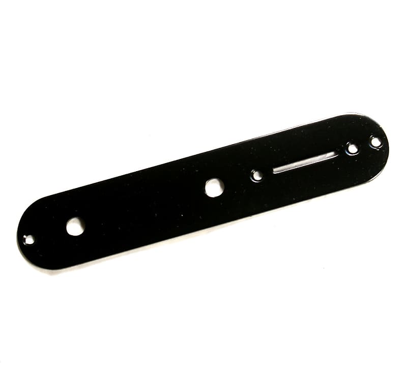 Replacment Metal Control Plate For Tele ,Black | Reverb