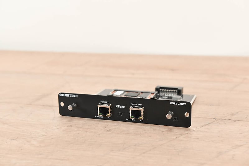 Klark-Teknik DN32-DANTE 32x32 Dante Expansion Module (church | Reverb