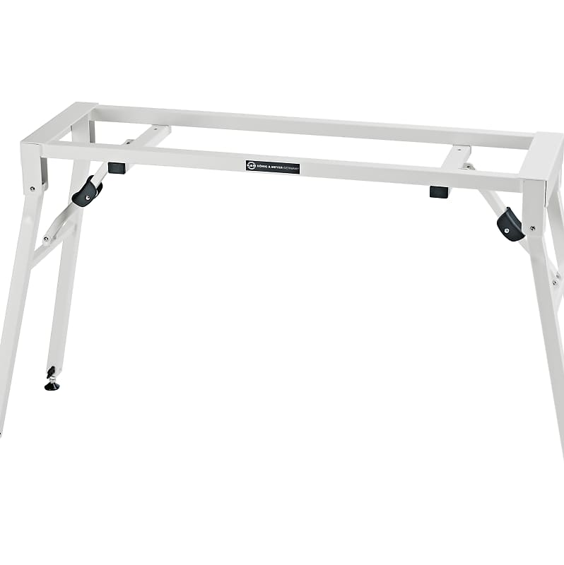 New K&M 18953 Table Style Stage Piano Stand White | Reverb