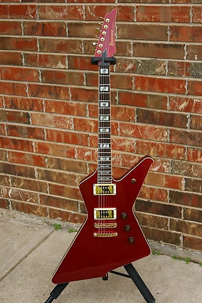 Ibanez Destroyer MIJ 2002 Candy Apple - w/ upgrades | Reverb