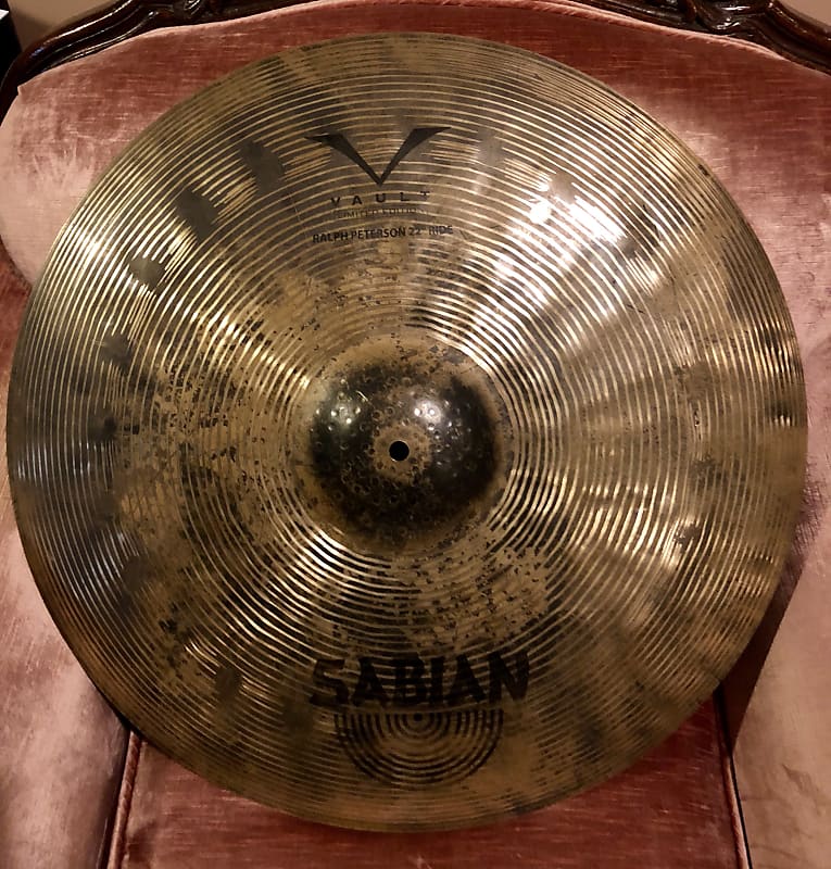 Sabian 22" Ralph Peterson Ride Rare | Reverb