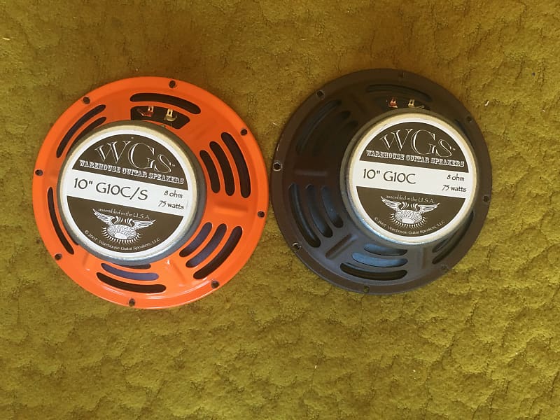 WGS Speakers G10C/S & G10C | Reverb