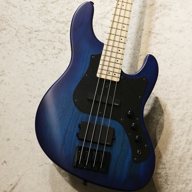 Fujigen(FGN) J-Standard JMJ2-ASH-DE-M Seethru Blue Burst | Reverb