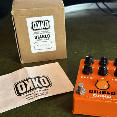 OKKO Diablo Plus Overdrive Pedal | Reverb UK