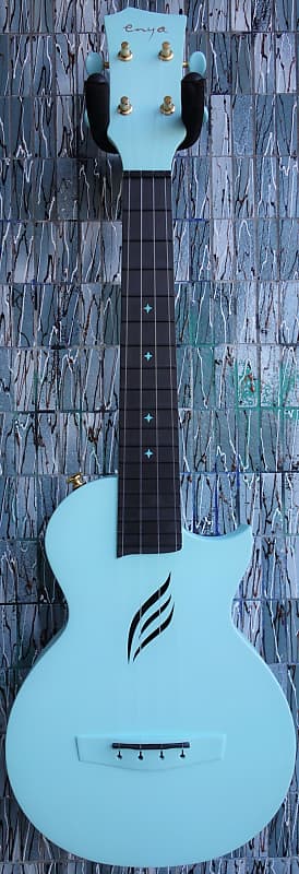 Enya Nova U Concert Ukulele, Blue | Reverb