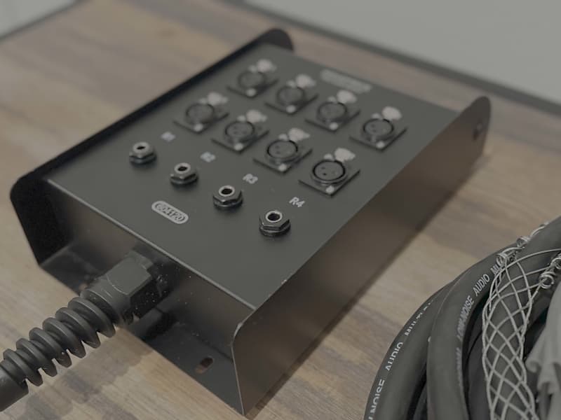 Monoprice 12-Channel Snake & 8 XLR x 4 TRS Stage Box | Reverb