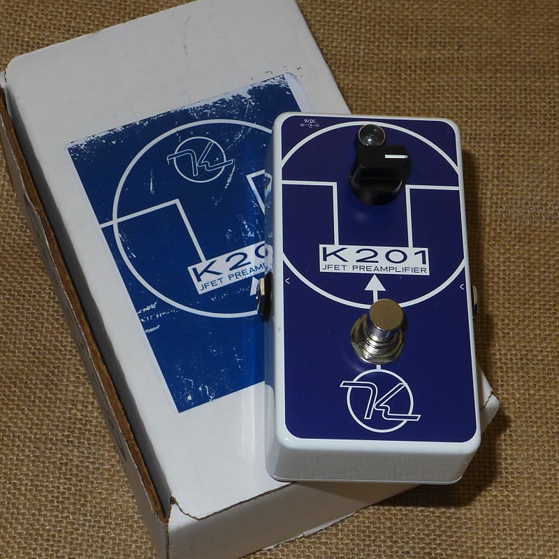 LIKENEW Rare Keeley K201 JFET Preamplifier ONLY 40 MADE | Reverb
