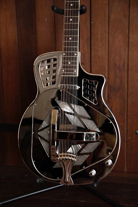 Bourbon Street 3C-NC Tricone Cutaway Resonator w/ Pickup | Reverb