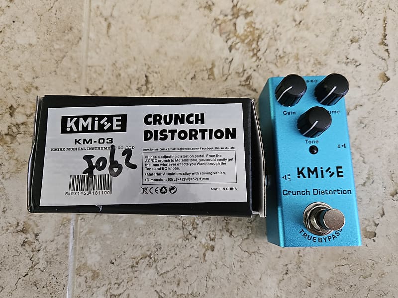 Kmise Crunch Distortion Electric Guitar Effects Pedal Mini | Reverb