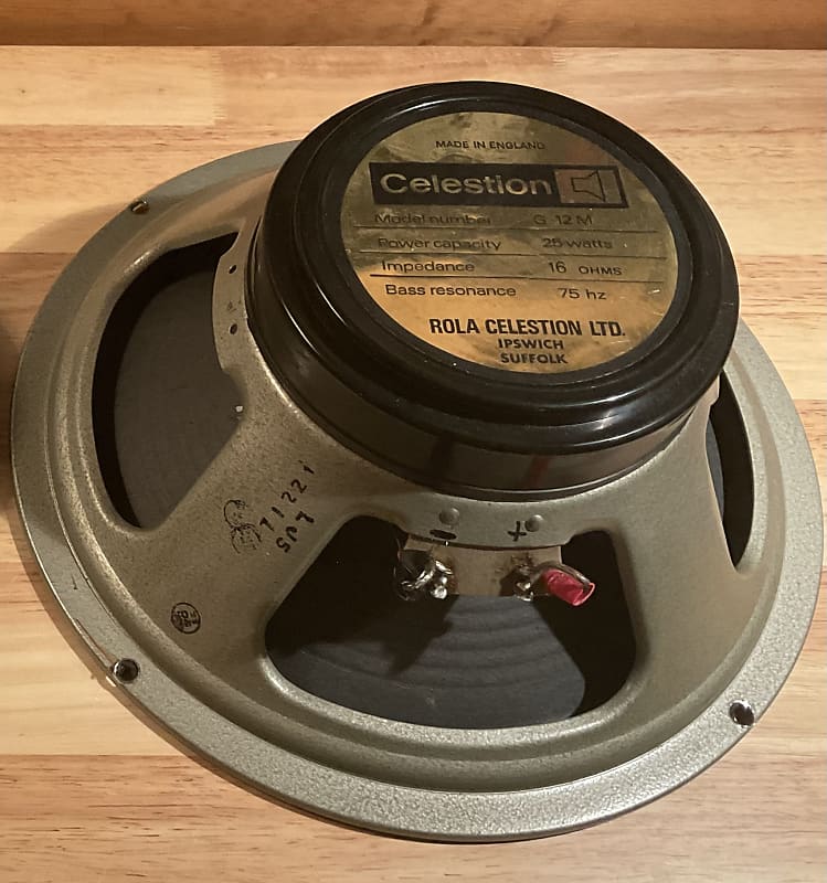 Celestion blackback marshall G12M | Reverb