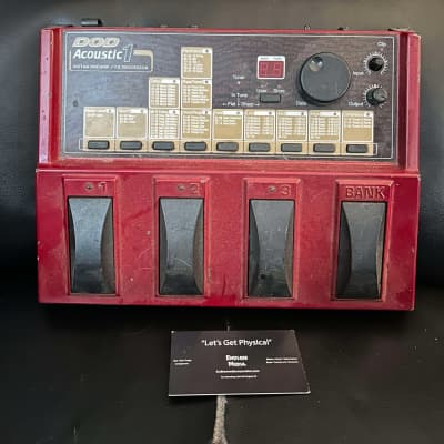 DOD Acoustec Acoustic Guitar Preamp FX Processor | Reverb