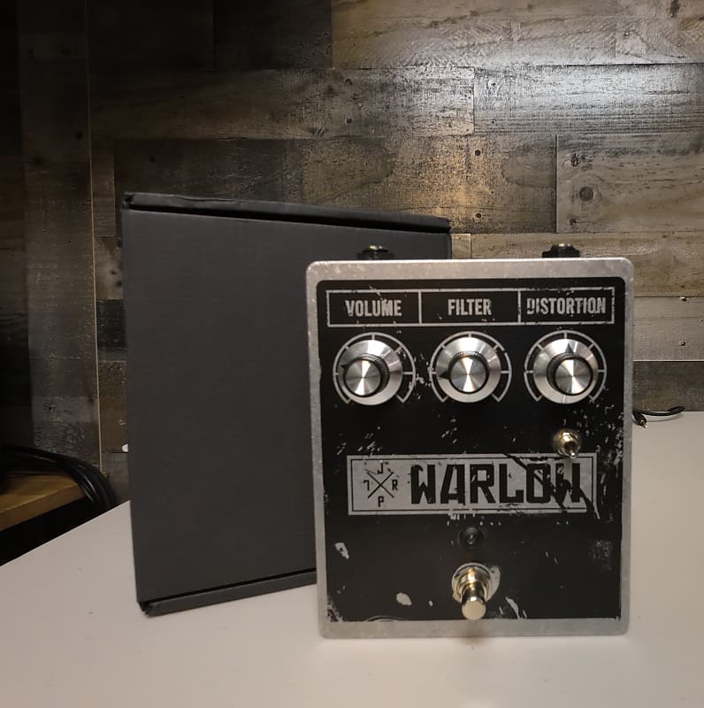 JPTR FX Warlow Fuzz/Distortion - Silver | Reverb