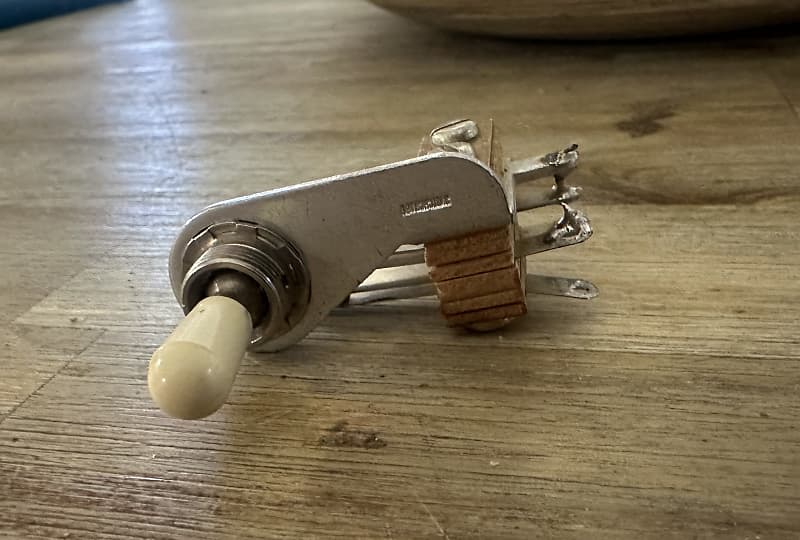 Switchcraft Gibson coil splitting 2 way switch 1970s | Reverb