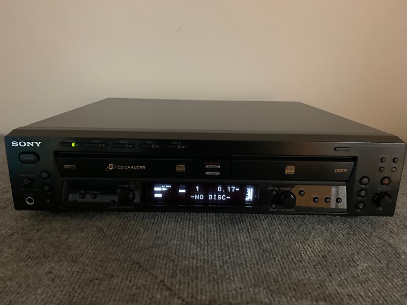 Sony RCD-W500C CD player and CD Recorder * New Belts | Reverb