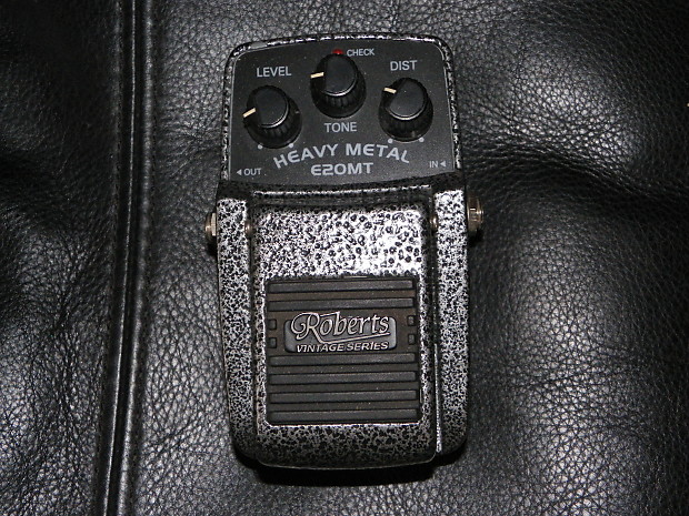 Roberts E20MT Vintage Series Heavy Metal Distortion Pedal | Reverb