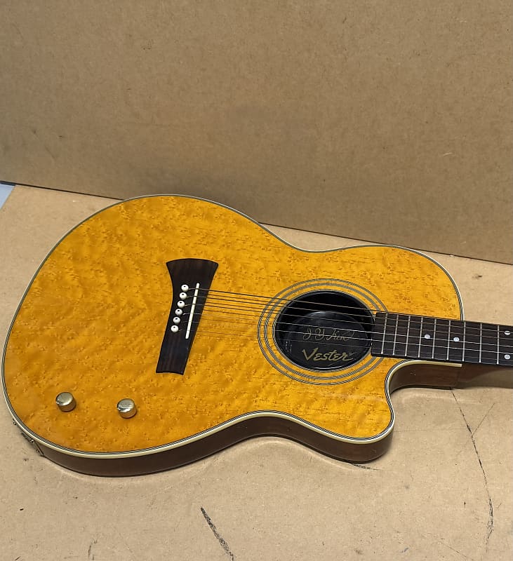 Vintage Vester Thinline acoustic guitar chet atkins style | Reverb