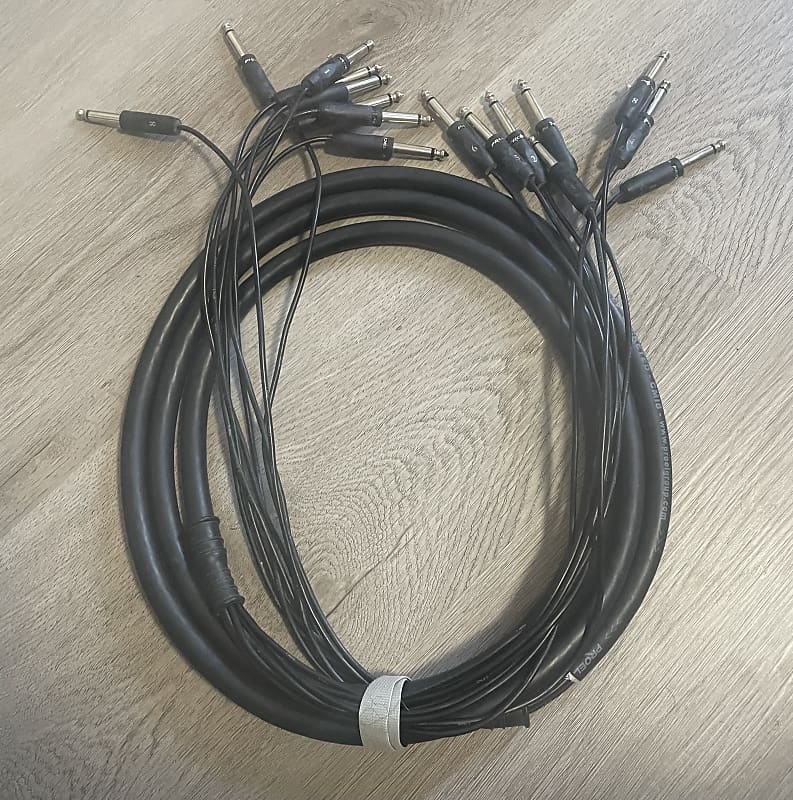 Proel Snake 8 TS cables - 10ft | Reverb