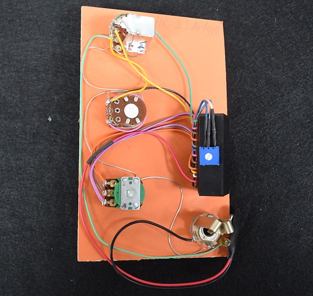 Bartolini NTBT-918 Preamp/Tone Control (2 Band EQ, 9 or 18 | Reverb