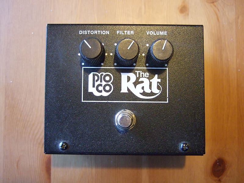 ProCo Rat Pedal - Vintage Reissue - ( VR ) With LM308N IC, | Reverb
