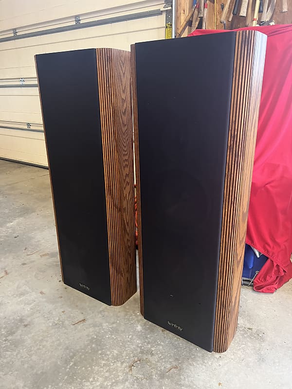 Infinity RS-iii/B tower speakers 1985-1987 - Oak | Reverb