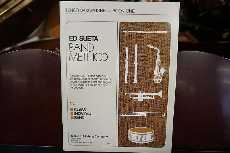 Ed Sueta Band Method Tenor Saxophone Book 1 | Reverb