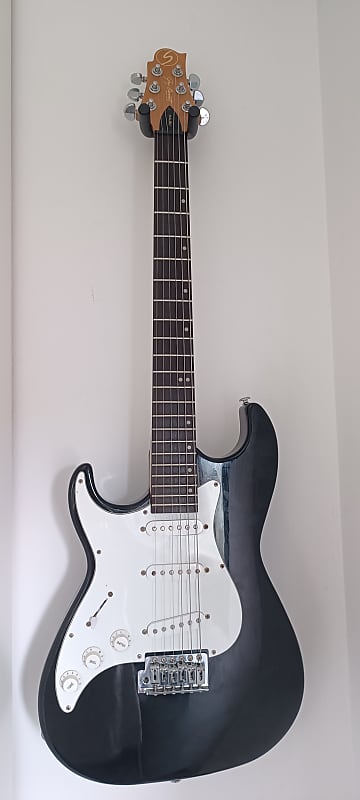 Guitar Samick Greg Bennett Malibu LEFT - Black | Reverb
