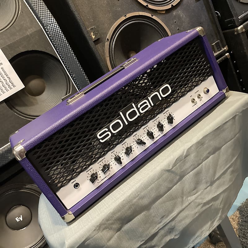 '90s PURPLE TONE MONSTER Soldano Hot Rod 50 Plus *DEMO VIDEO* | Reverb
