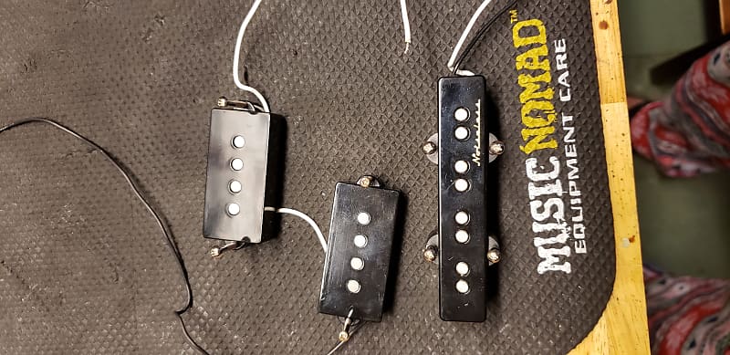 Fender Noiseless Deluxe PJ Bass Pickup Set | Reverb