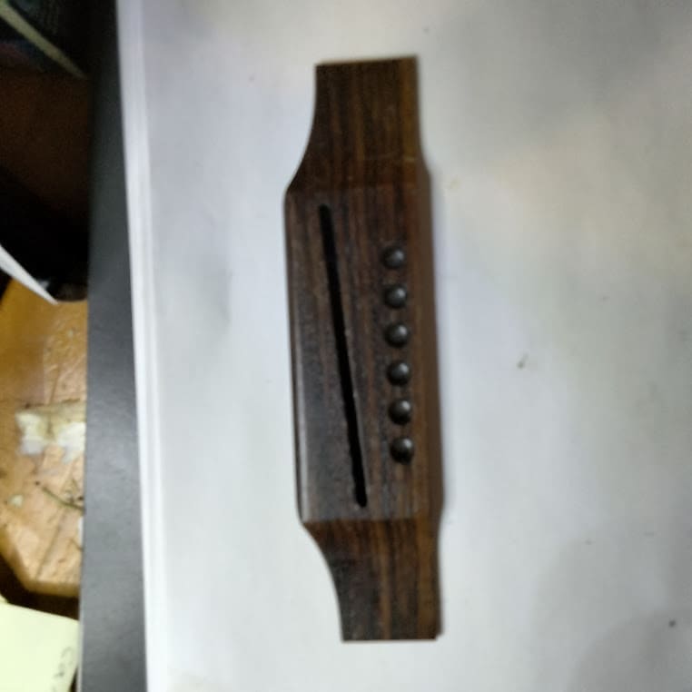 Gibson style bridge 2000s - Wood | Reverb