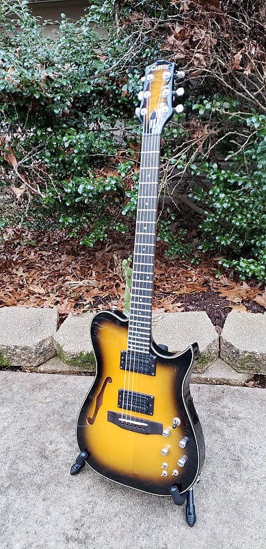 Carvin AE185 acoustic electric guitar w/OHSC | Reverb