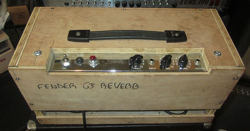 Weber 6G15 Reverb Unit tubes point to point | Reverb
