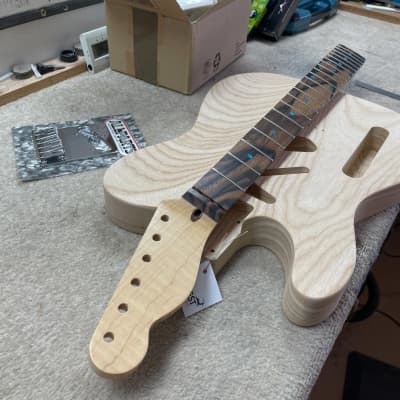 Custom left handed telecaster with Fender Custom Shop '51 | Reverb