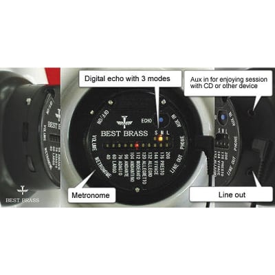 e-Sax Tenor Saxophone Practice Mute System White | Reverb