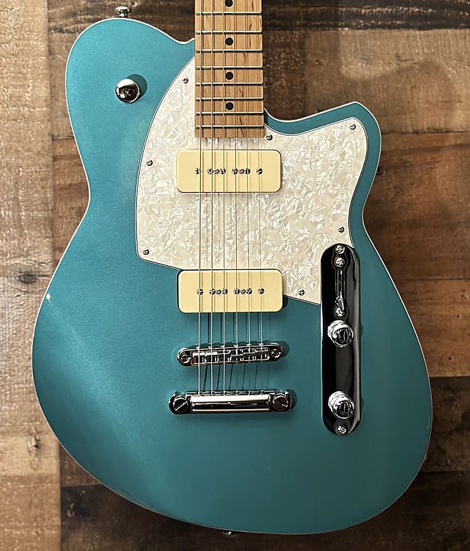 Reverend Charger 290 Deep Sea Blue Electric Guitar | Reverb