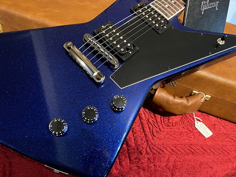 Gibson Mod™ Collection // 70s Explorer 2021 - Royal Blueberry | Reverb