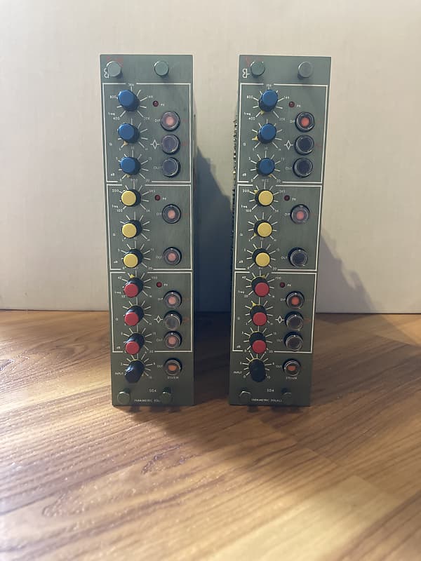 ADR Scamp S04 Parametric EQ Pair Sequential Serial Numbers | Reverb