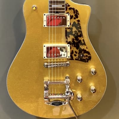 Asher Electro sonic “Gibson specs 1 of 1” Gold | Reverb